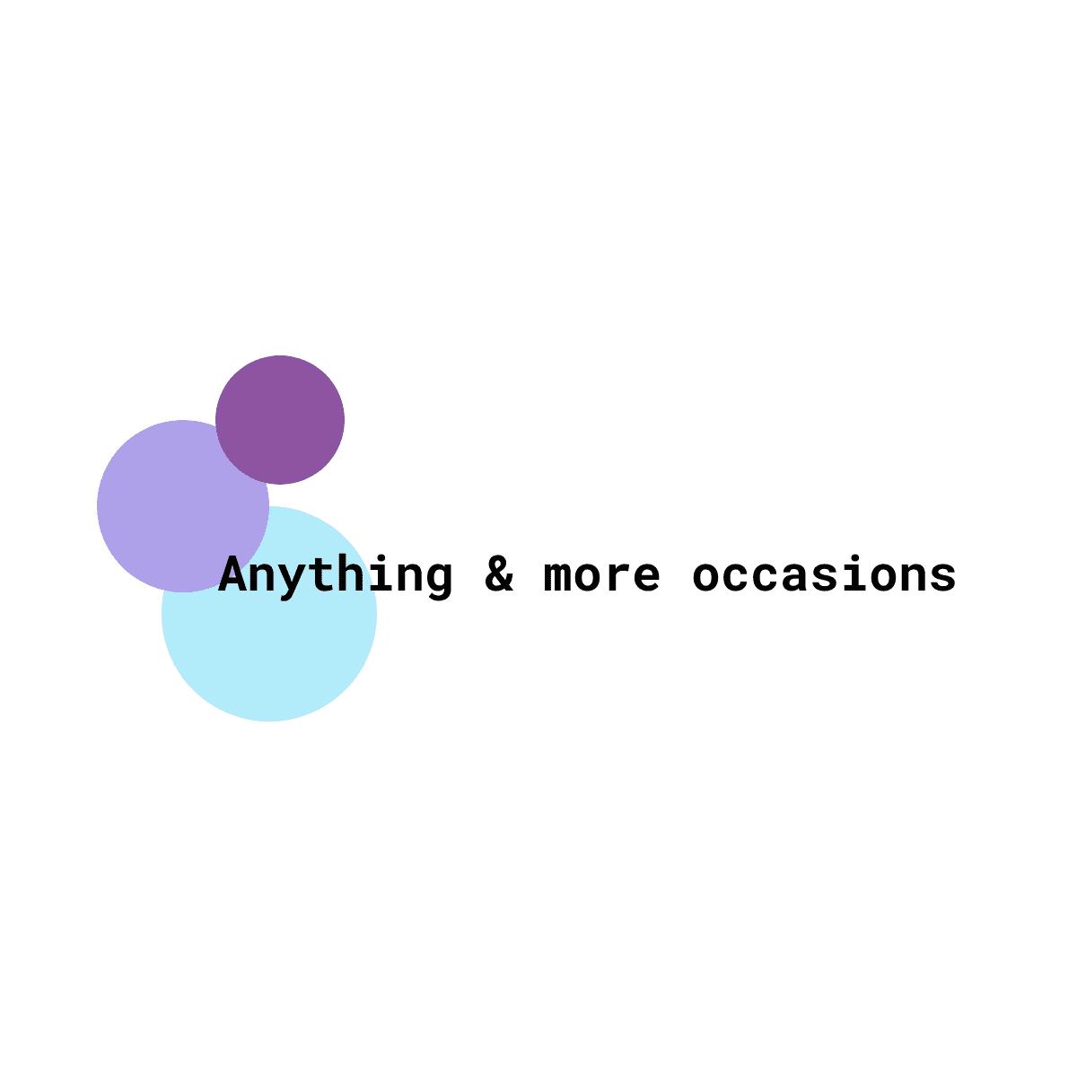 Anything & More Occasions – Anything & More Occasions